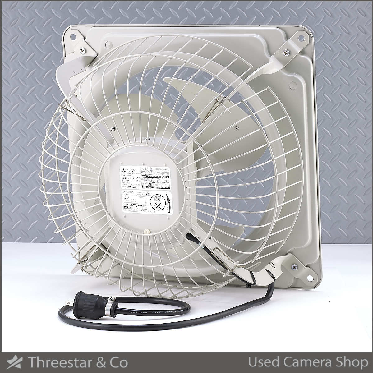 三菱 産業用有圧換気扇 EWF-30BSA 低騒音形 羽根径30cm 排気タイプ 単相100V バックガード付 2(その他)｜売買された ...