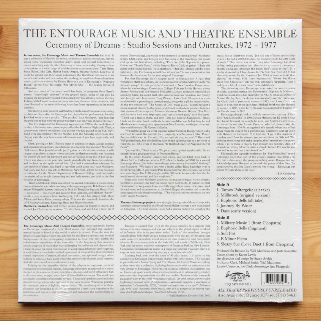 The Entourage Music & Theatre Ensemble Ceremony Of Dreams Tompkins ...