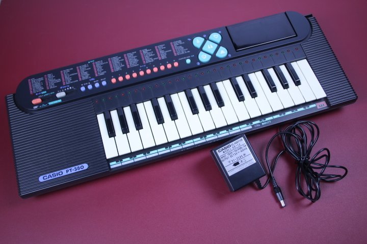 CASIO カシオトーン PT-380 ミニキーボード 日本製(キーボード、シンセサイザー)｜売買されたオークション情報、yahooの商品情報 ...