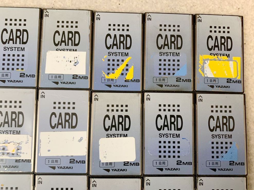 1円 矢崎 YAZAKI デジタコ SRAM カード 2MB デジタルタコグラフ 大量 まとめ セット まとめて(トラック、ダンプ)｜売買され ...