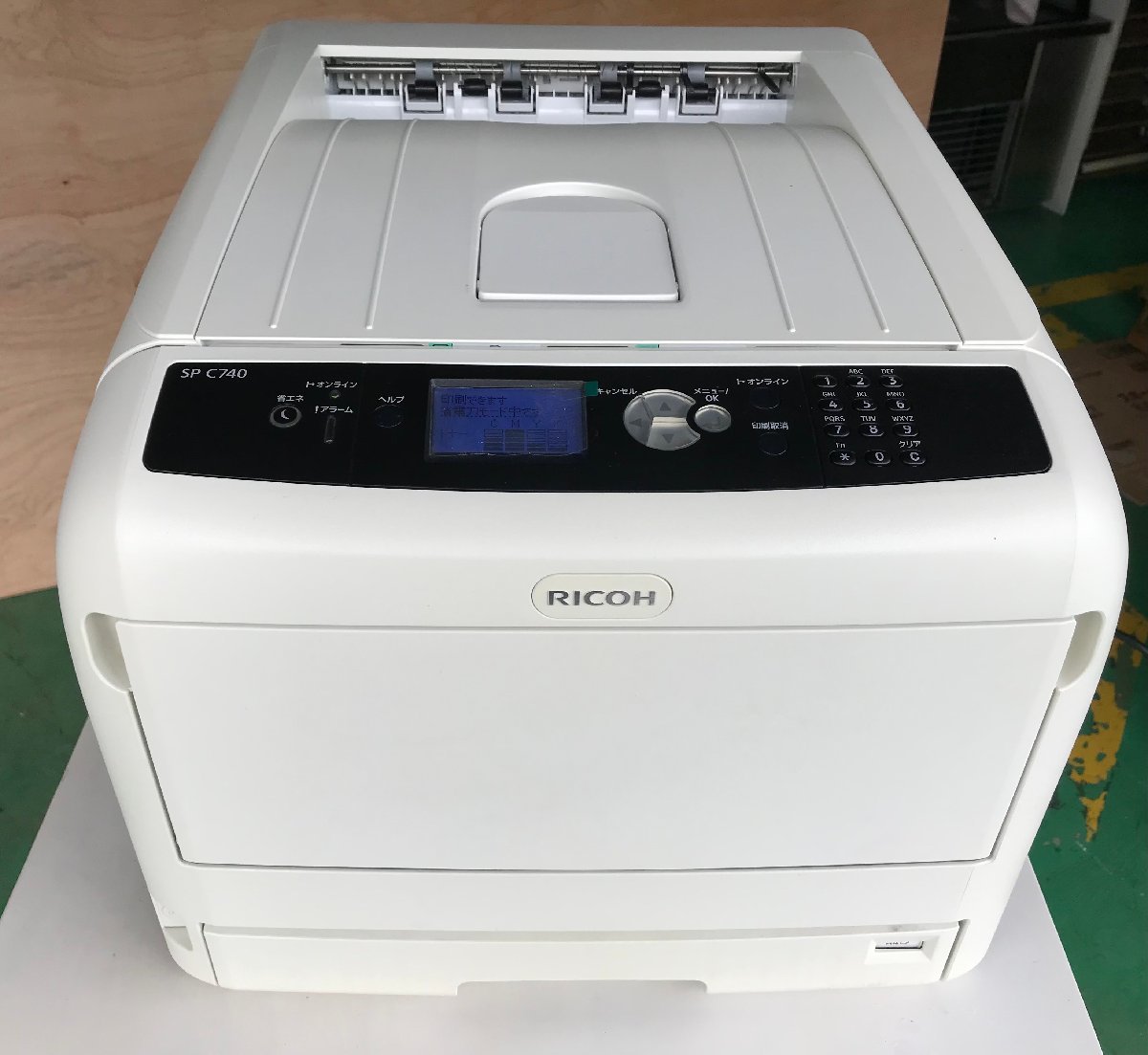 RICOH SP C740 カラーレーザープリンター らくらく家財便Aランク(リコー)｜売買されたオークション情報、yahooの商品情報を ...