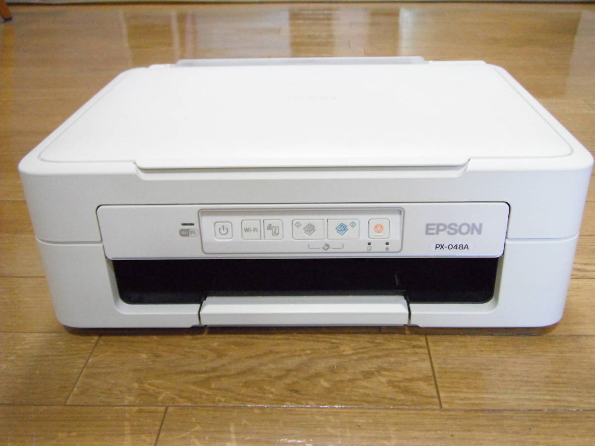 EPSON カラリオ PX-048A インクジェットカラー複合機 使用量少 ジャンク(エプソン)｜売買されたオークション情報、yahooの商品 ...