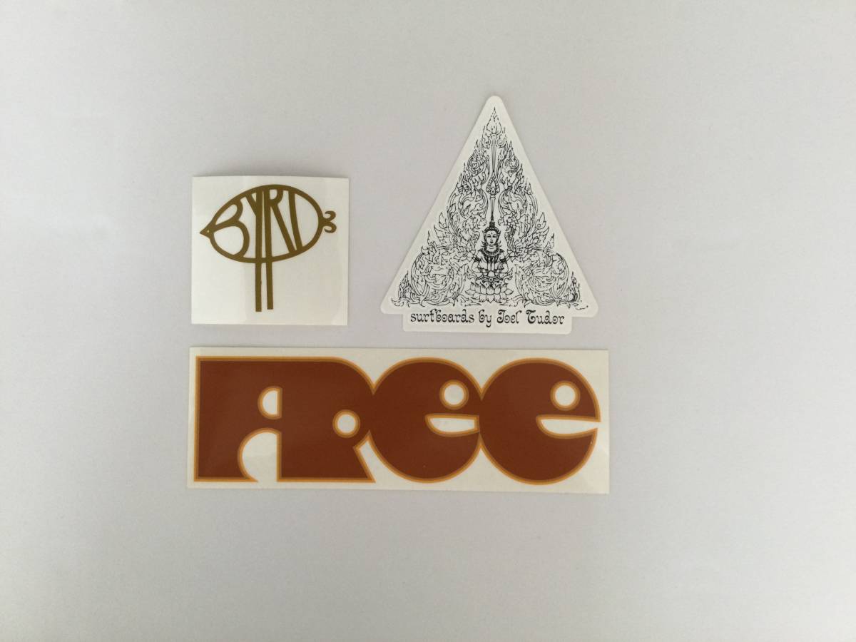 surfboards by Joel Tudor /FRee /BYRD Stickers 2(9.6フィート～)｜売買されたオークション情報 ...