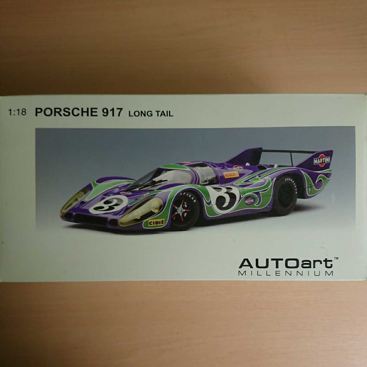 228-135 AUTIart PORSCHE 917 LONG TAIL MILLENNIUM 1/18 当時物(レーシングカー)｜売買され ...