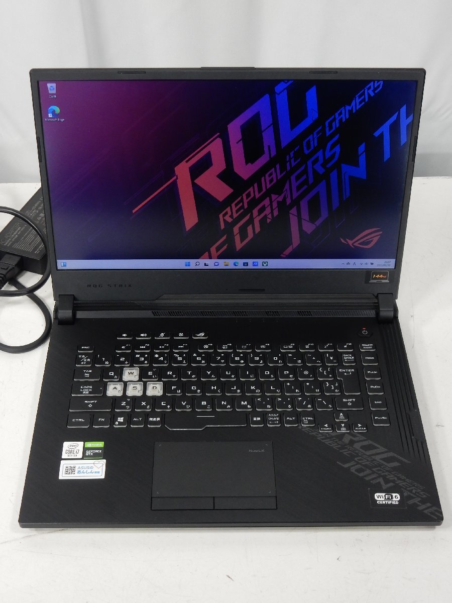 ASUS ROG Strix G15 G512LI G512LI-I7G1650T Core i7-10750H 16GB SSD512GB ...