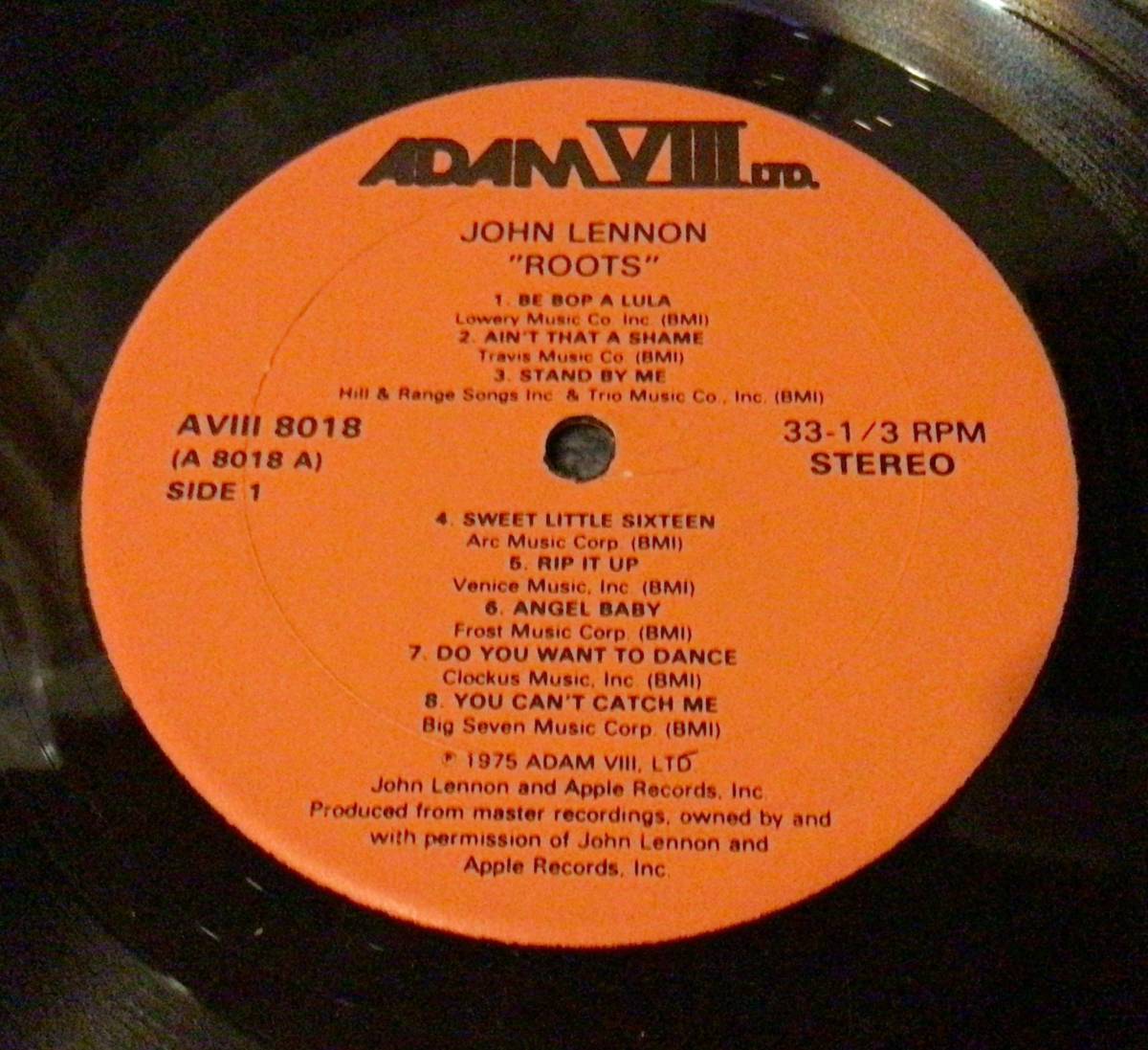 カウンターフィット盤 タイプ2 John Lennon ROOTS FAKE ADAM VIII A8018(その他)｜売買されたオークション ...