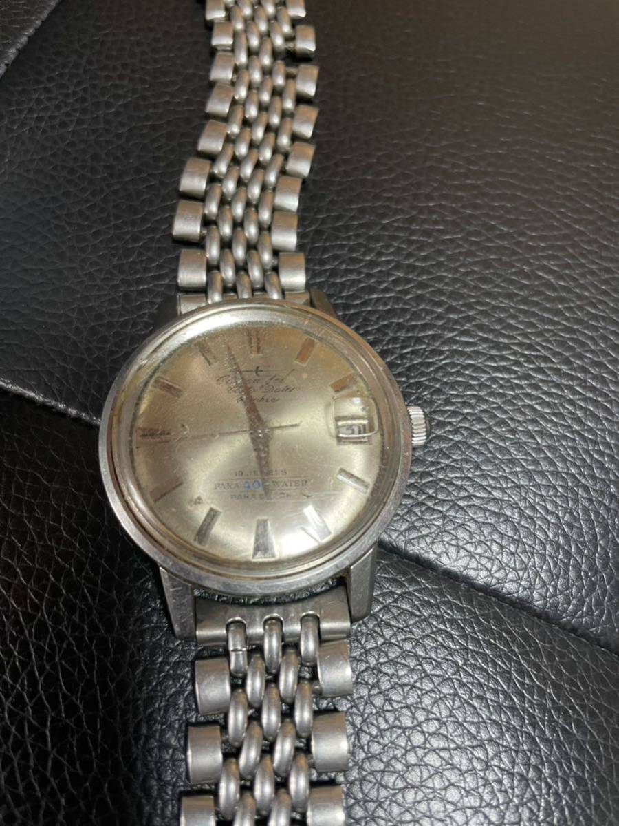 CITIZEN Jet Auto Dater Rookie シチズン ジェット オートデイター 自動巻 不動 現状 19石PARA SHOCK ...