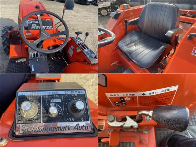 石川発 クボタ トラクター Sunshine ZL1-285 L1-R285 エンジン始動確認済 ディーゼル 4WD 自動深耕 直接引取のみ ...