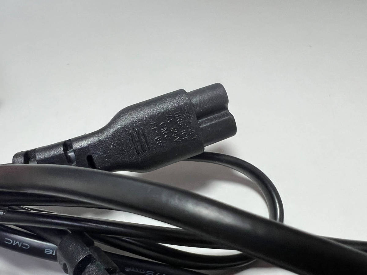 メガネケーブル 1.8m PSE JET HRS-ICI 7A 125V CMC EF-68 管理番号 F1-D2002(ケーブル、コネクタ ...