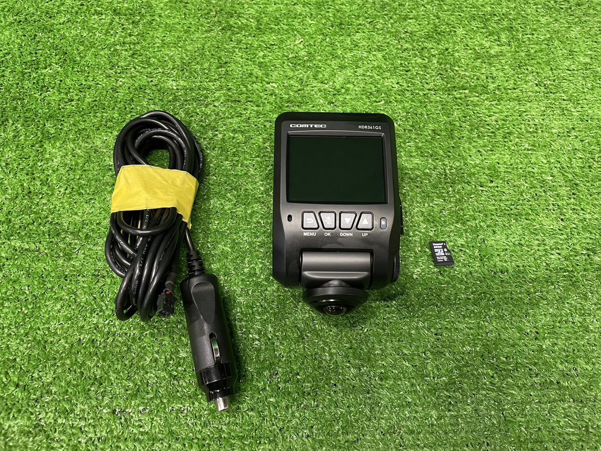 COMTEC コムテック ドライブレコーダー HDR361GS GPS 360° 360度全方位ドライブレコーダーGPS(その他)｜売買された ...