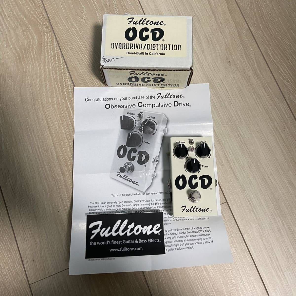Fulltone OCD Overdrive / DISTORTION オーバードライブ ディストーション(オーバードライブ)｜売買された ...