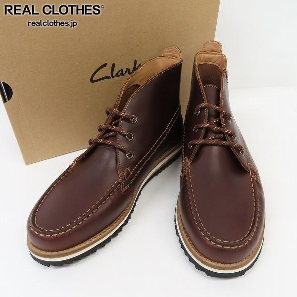 Clarks/クラークス DURSTON MID レザーブーツ 15103/7.5 /080(7.5インチ)｜売買されたオークション情報 ...