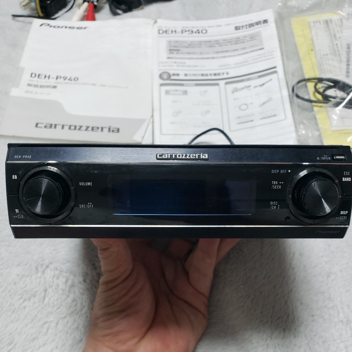 完動品 カロッツェリア carrozzeria DEH-P940 高性能アンプ 高音質 CDデッキ(カロッツェリア)｜売買されたオークション ...