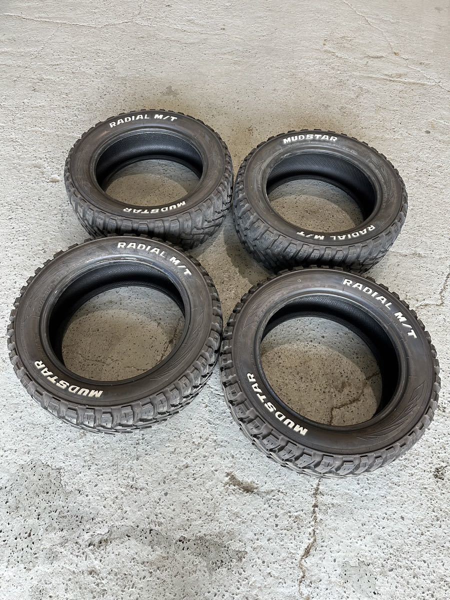 MUD STAR RADIAL M/T 215/60R17C 8PR ホワイトレター マッドスターラジアルMT 2019年製(17インチ ...