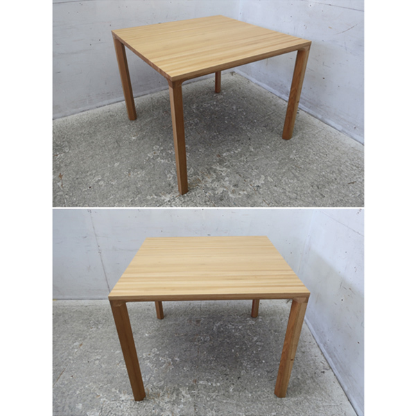 P732 展示品 Karimoku/カリモク HARU/ハル DB3200 ダイニングテーブル/カフェテーブル オーク 90㎝(4人用)｜売買されたオークション情報、yahooの商品情報を ...