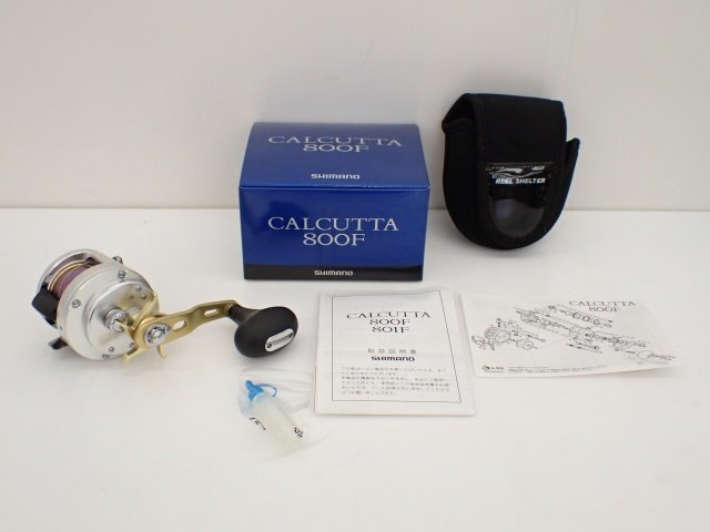 SHIMANO シマノ べイトリール 右ハンドル 13 カルカッタ 800F CALCUTTA ∽ 69FF2-3(シマノ)｜売買された ...