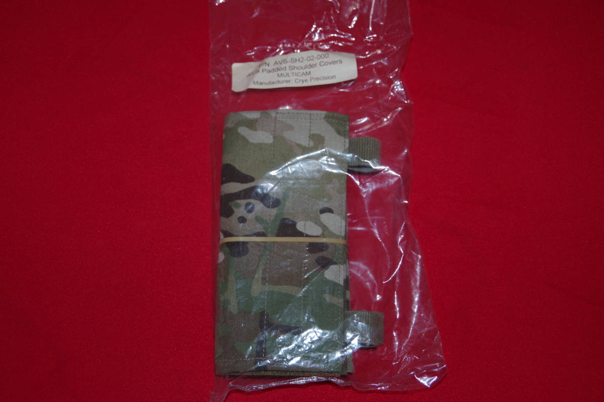 実物 マルチカム ショルダーパッド Crye Precision AVS Padded Shoulder Covers AVS/CPC/JPC ...