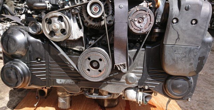 スバル レガシィ B4 2.0GT スペックB BL5 エンジン EJ20 ターボ エンジンコンピューター 22611AN150 付 純正 EJ20 MT(エンジン本体)｜売買された ...