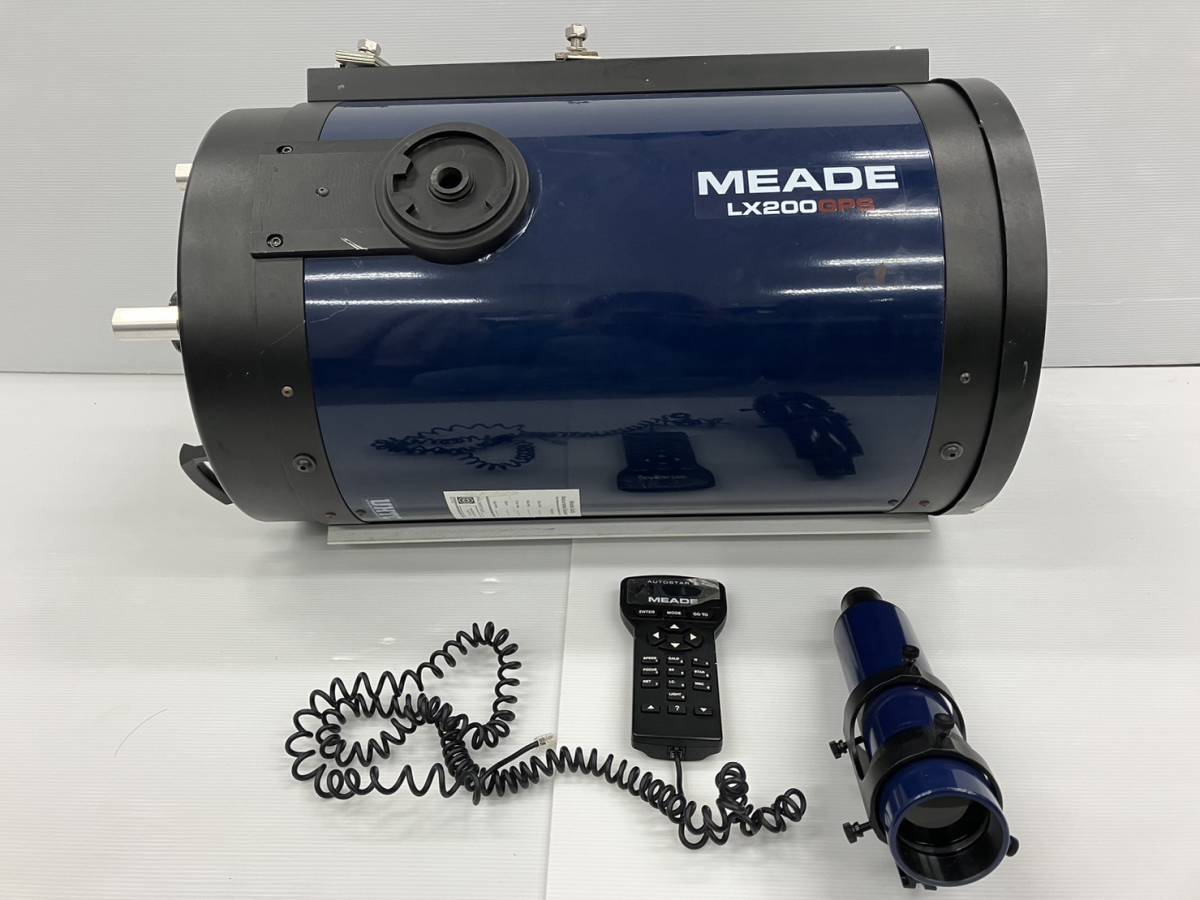 W6316 MEADE LX200 GPS D=304.8㎜ F=3048㎜ F/10 AUTOSTARⅡ 8×50㎜ セット レンズ ...