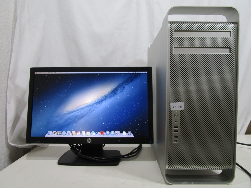 Apple MacPro A1186 Early 2008 8コア Intel Xeon Quad-Core 2.8GHz×2基搭載/メモリ ...