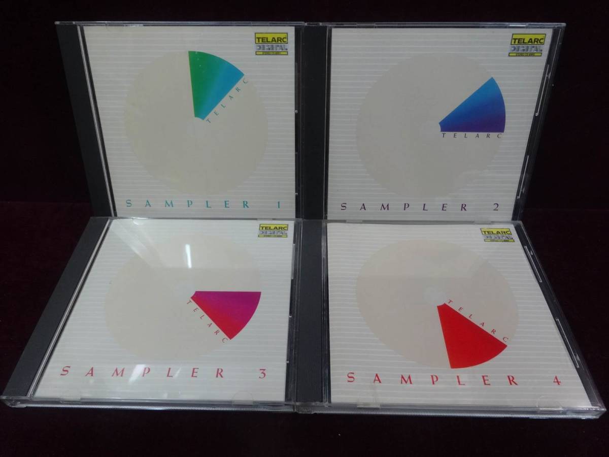 CD TELARC初期盤 SAMPLER vol.1-4 松下電器産業プレス テラーク(コンピレーション、オムニバス)｜売買されたオークション ...