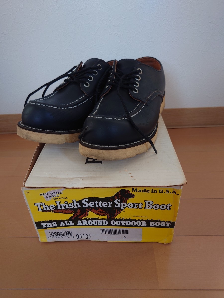 レア廃盤 レッドウィング8106オックスフォード7D ブラック黒アイリッシュセッター8002 9894(7インチ)｜売買されたオークション情報、yahooの商品情報をアーカイブ公開 ...