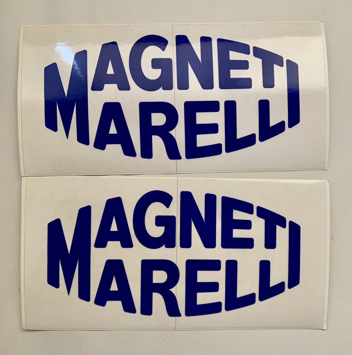 マニエッティ マレリ Magneti Marelli F1 ステッカー 2枚セット シール 当時物(ステッカー、デカール)｜売買された ...