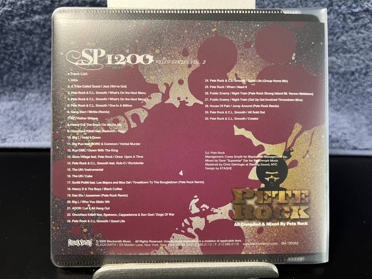 Pete Rock SP 1200 Files Series Vol.2 CL Smooth GANGSTARR DJPremier DITC ...