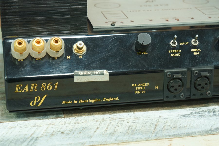 EAR 861 ClassA PowerAmplifier 管球式パラレルPPパワーアンプ 国内正規品 メンテ済 #R08164(その他 ...
