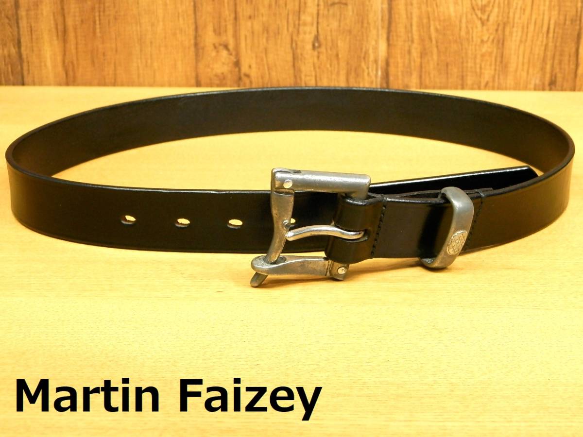 英国製 Martin Faizeyマーティンフェイジーのクイックリリース ベルト 黒ブラック 80 ブライドルレザー(黒)｜売買された ...