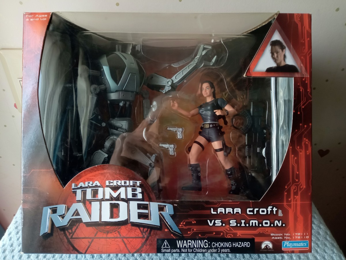 ララ クロフト トゥームレイダー アンジェリーナ ジョリー アクションフィギュア コンバット2パック TOMB RAIDER LARA ...