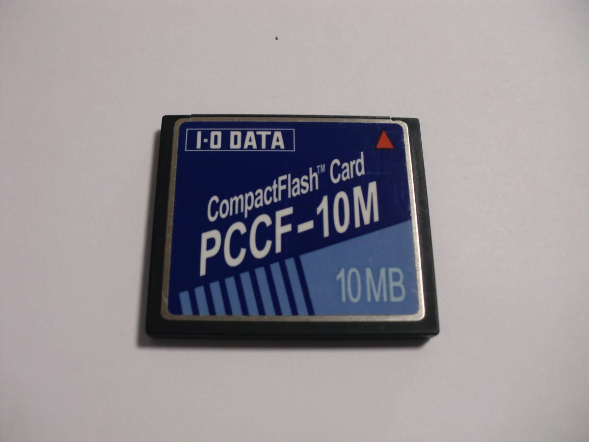 10MB メガバイト CFカード I O DATA フォーマット済み メモリーカード(256MB以下)｜売買されたオークション情報、yahoo ...