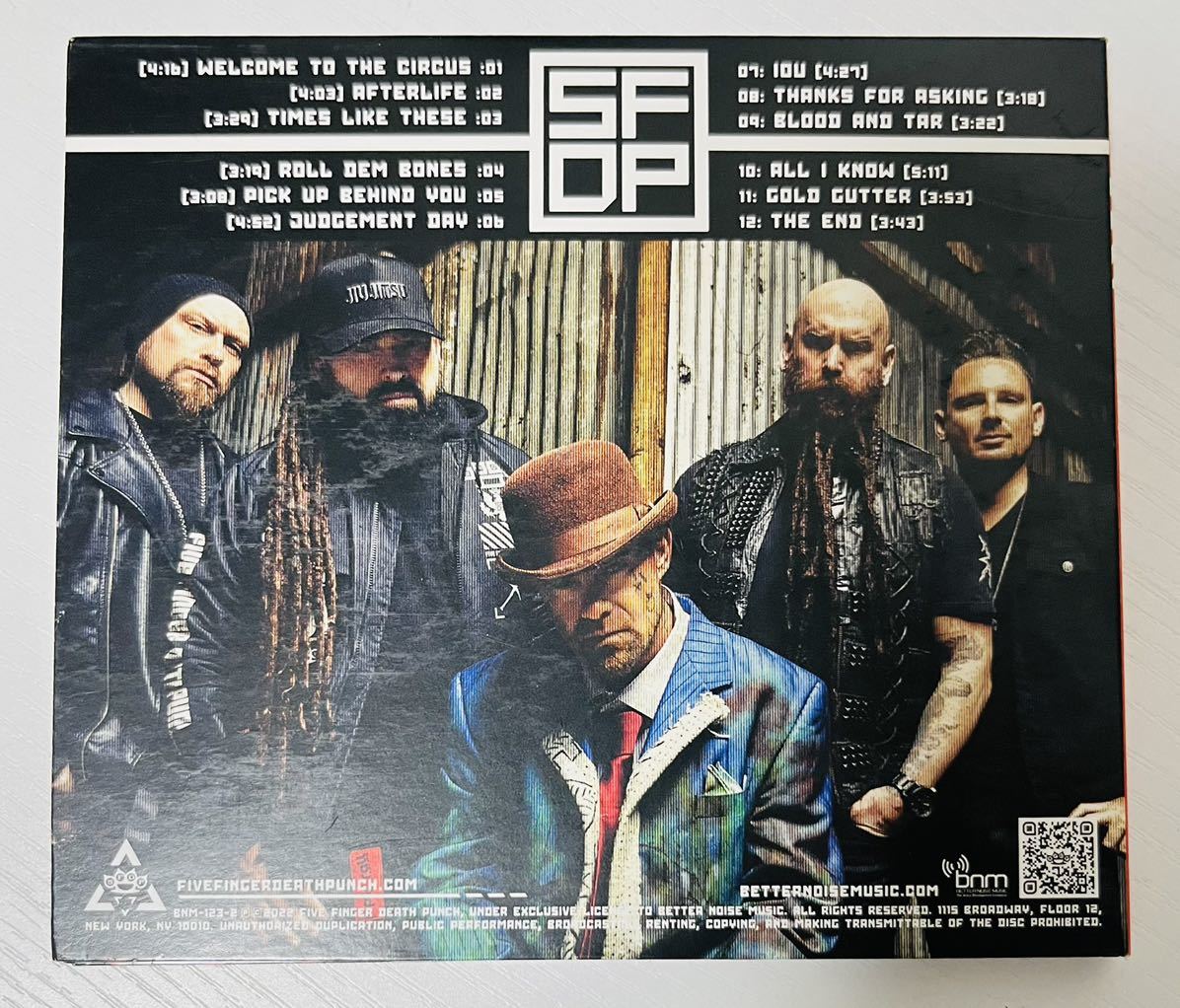 FIVE FINGER DEATH PUNCH AFTERLIFE 輸入盤デジパック仕様(一般)｜売買されたオークション情報、yahooの商品 ...