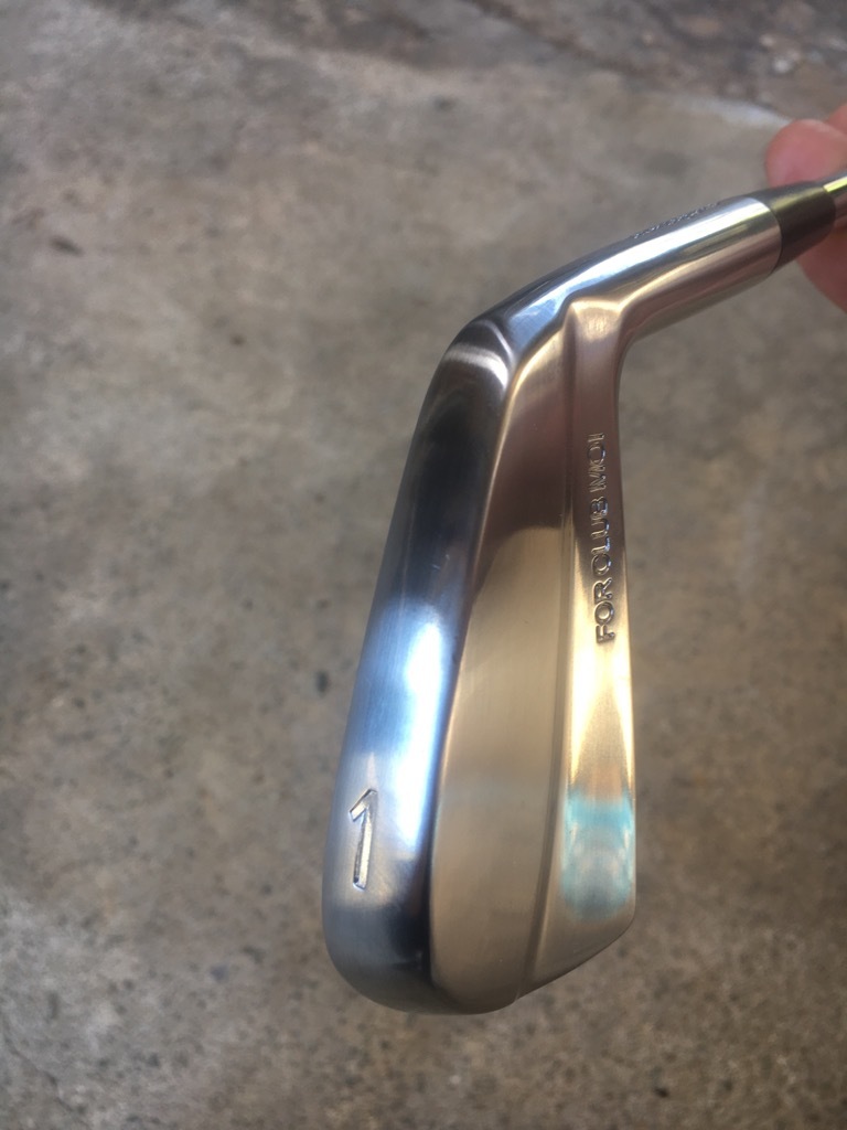 程度良 BoseIronFactory JCM-01 BLADE マッスルバック1番アイアン DGS200(アイアン)｜売買されたオークション ...