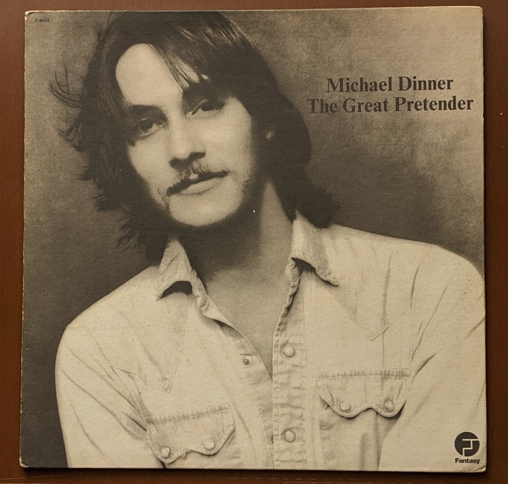 SSW好盤 MICHAEL DINNER / THE GREATPRETENDER 米国盤 レコード LINDA RONSTADT HERB ...