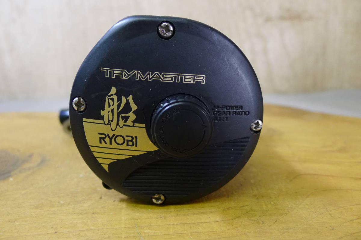 FF213 RYOBI リョービ TRY MASTER トライマスター船60 両軸リール ベイトリール 釣具 船釣り フィッシング用品 /60(リョービ)｜売買されたオークション情報 ...