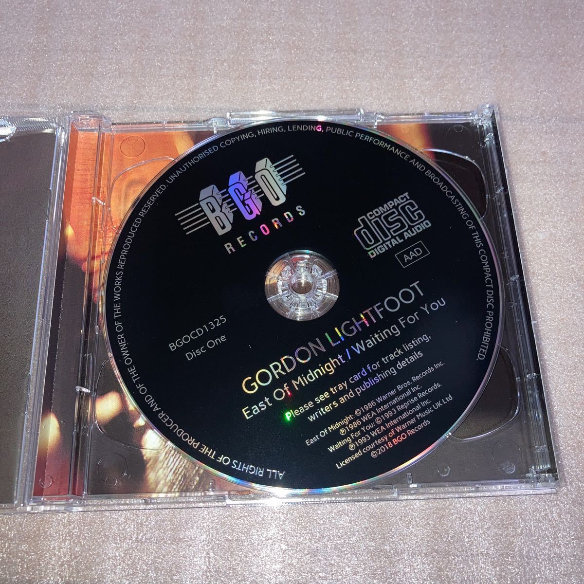 SSW/AOR/GORDON LIGHTFOOT/East of Midnight/1986/Waiting For You/1993/A Painter Passing Through ...