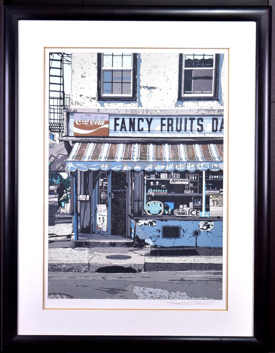 / 鈴木英人 / FANCY FRUITS DAIRY / リトグラフ / ed.AP / 初期の名作 / 笹倉鉄平 天野喜孝 ドラクロワ ...