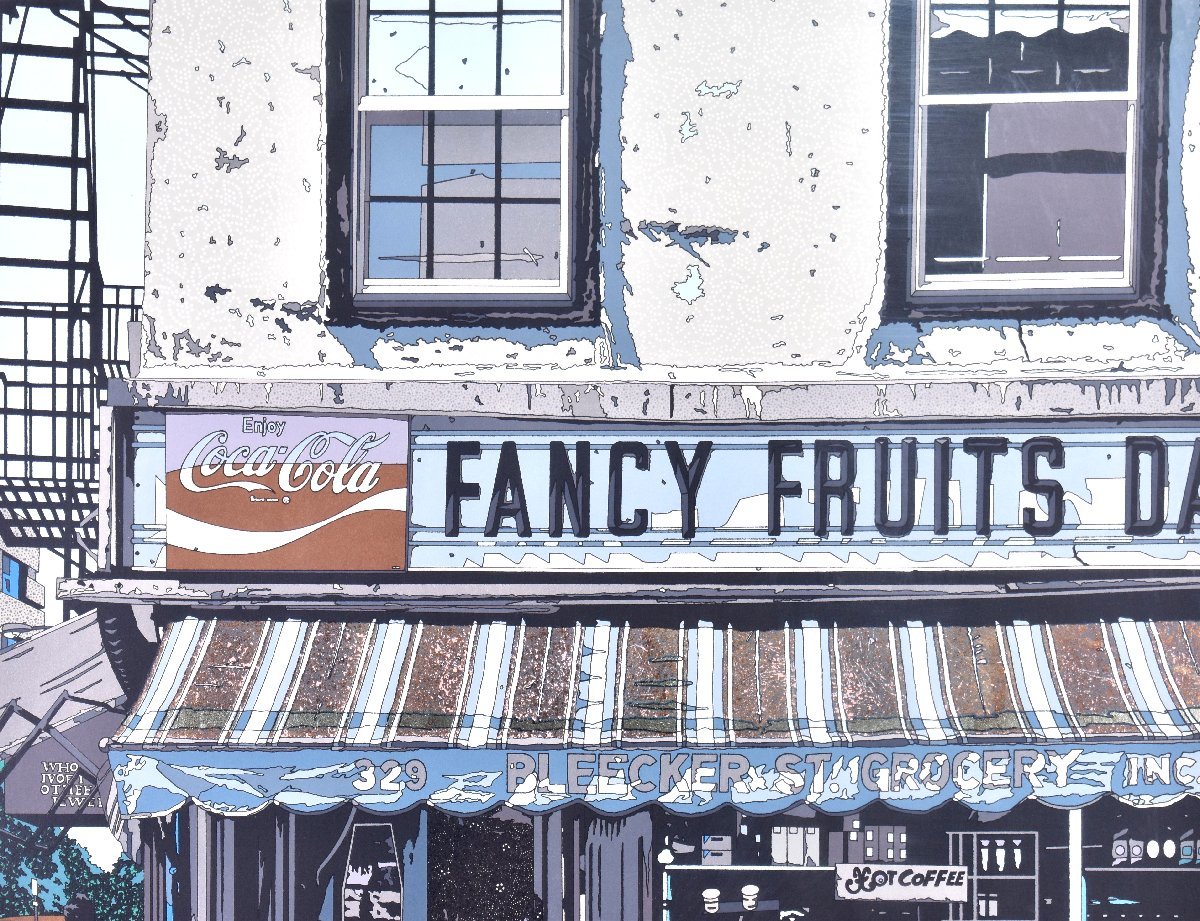 / 鈴木英人 / FANCY FRUITS DAIRY / リトグラフ / ed.AP / 初期の名作 / 笹倉鉄平 天野喜孝 ドラクロワ ...