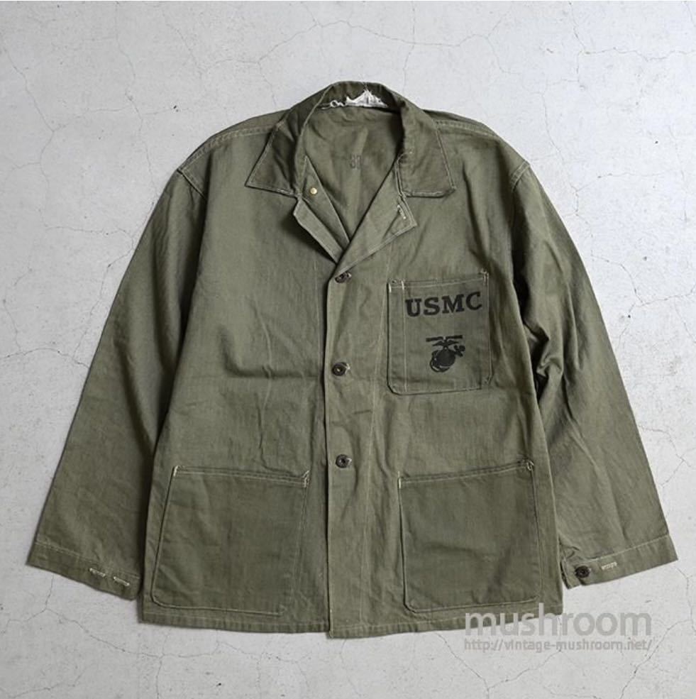 1940's 大戦モデル WW2 USMC P-41 HBT UTILITY JACKET ALMOST DEADSTOCK ミリタリー レア ...