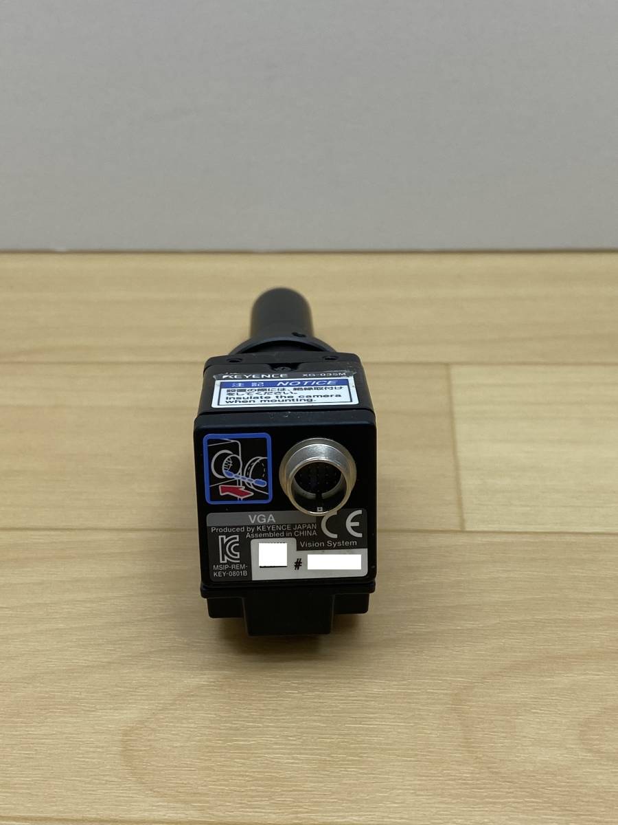 XG-035M レンズ付き KEYENCE 画像処理システム XG-8000 シリーズ XGシリーズ用デジタル倍速白黒カメラ 35Y3-161 ...