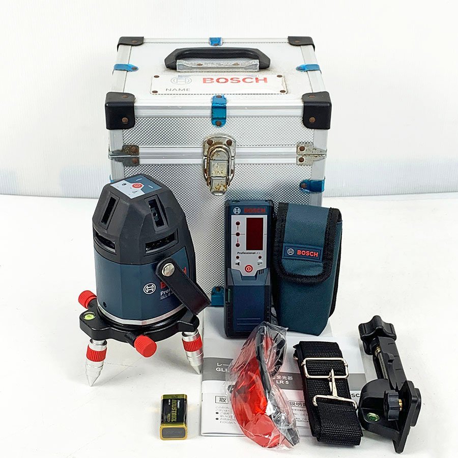 BOSCH ボッシュ レーザー墨出し器 GLL 8-40E 受光器 LR5 付属 U9370(光学測定器)｜売買されたオークション情報、yahooの商品情報をアーカイブ公開 - オークファン ...