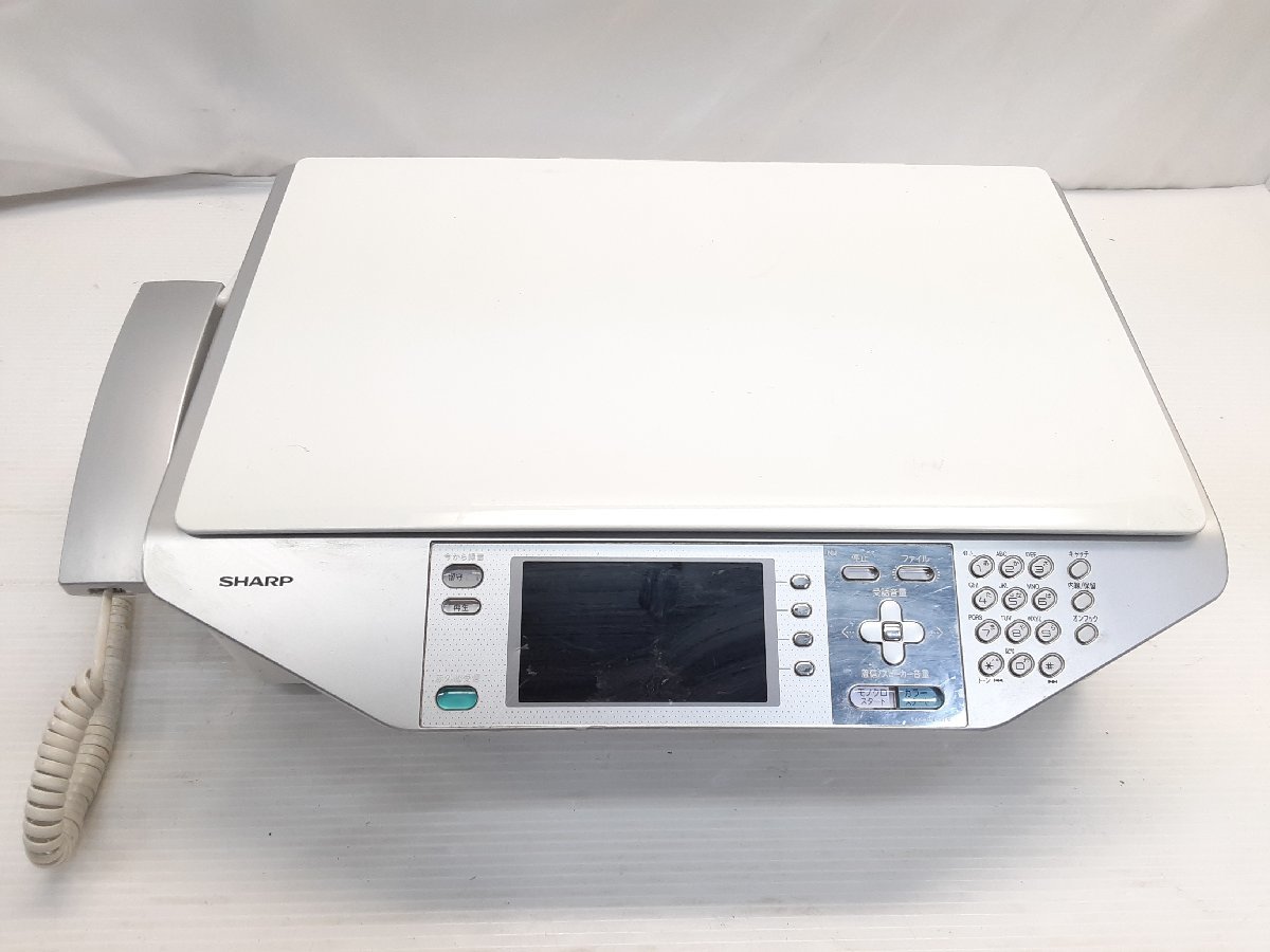 § B15919 ジャンク SHARP シャープ ファクシミリ複合機 見楽る UX-MF70CL 子機なし ホワイト 現状(シャープ)｜売買されたオークション情報、yahooの商品情報を ...