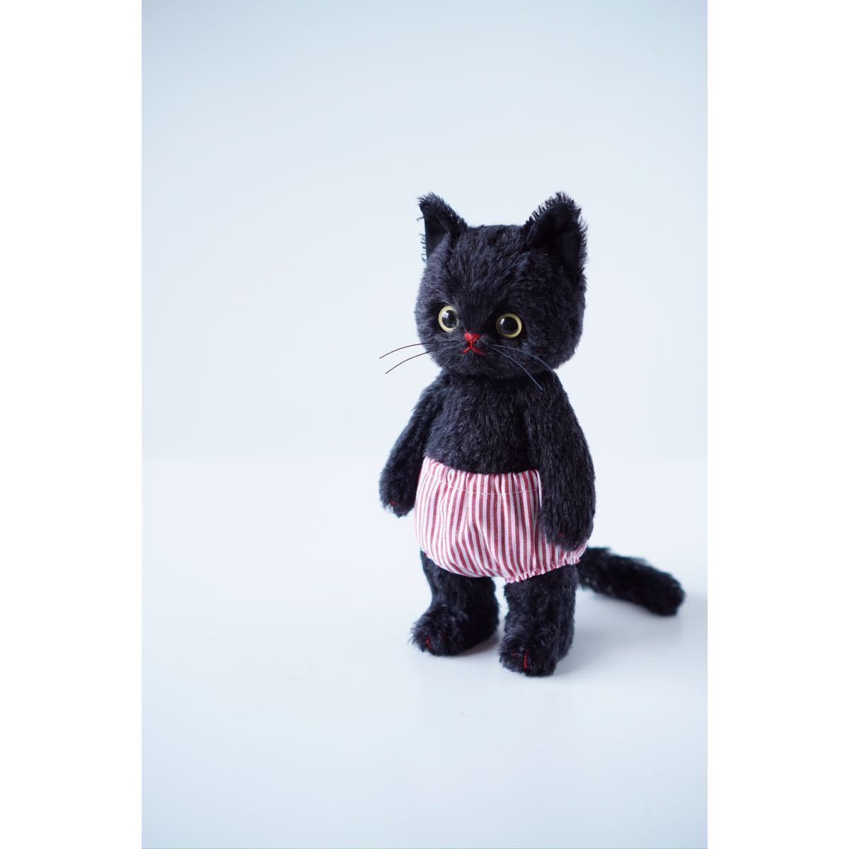 黒猫ちゃんとアヒルさん 猫ぬいぐるみ parico doll パリco(手作り人形)｜売買されたオークション情報、yahooの商品情報を ...