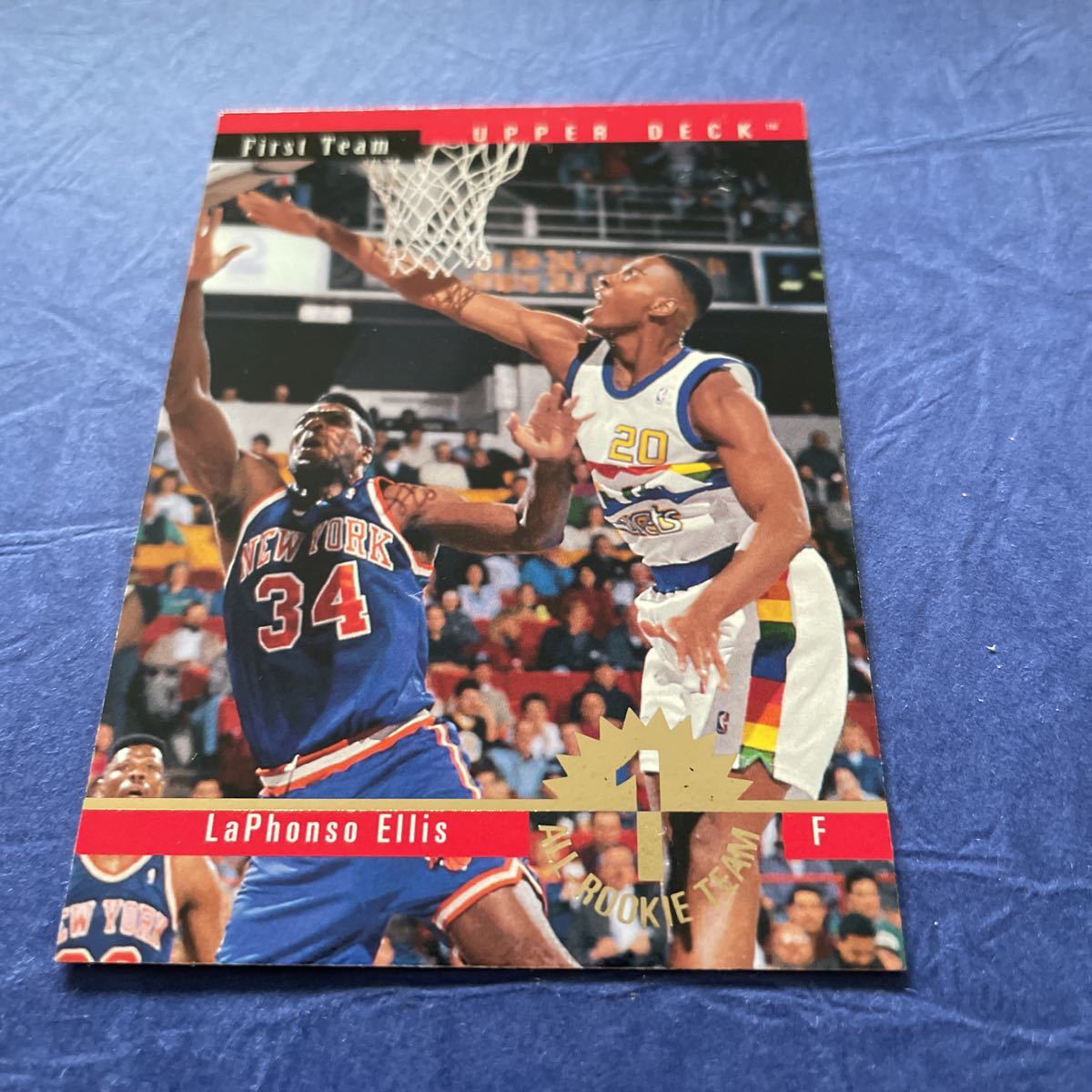 1993-94 Upper Deck All-Rookies #AR5 LaPhonso Ellis NBA Denver Nuggets ...