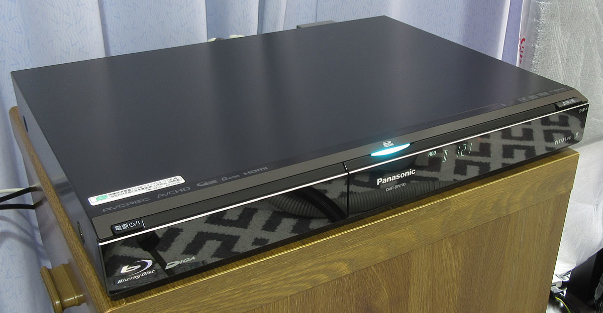 Panasonic DMR-BW700 ディーガ ブルーレイレコーダー 電源ケーブル類付属(パナソニック)｜売買されたオークション情報 ...