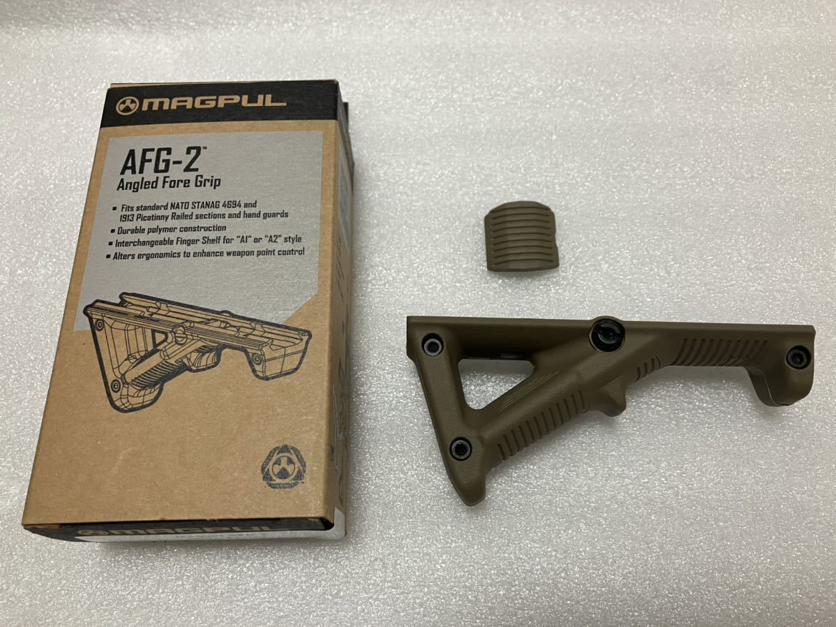 実物 MAGPUL/マグプルUSA製 AFG-2 アングルフォアグリップ DE 検索vfcマルイm4次世mk18 mod1レールsopmod ...