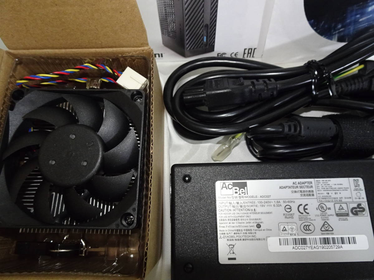 ASrock DeskMini A300 Windows11 Ryzen5 3400G Radeon Vega 11 Graphics 3 ...