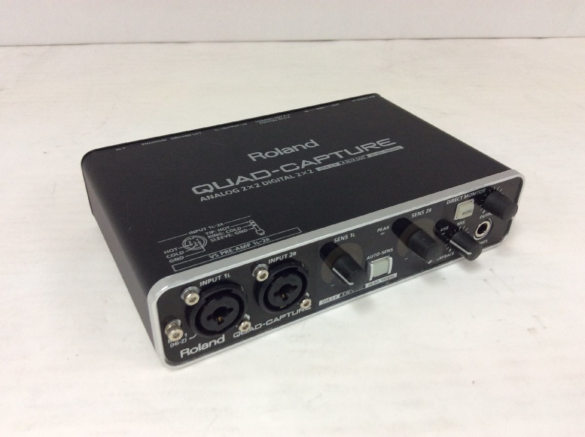 ジャンク扱い Roland QUAD-CAPTURE USB Audio Interface(オーディオインターフェース)｜売買された ...