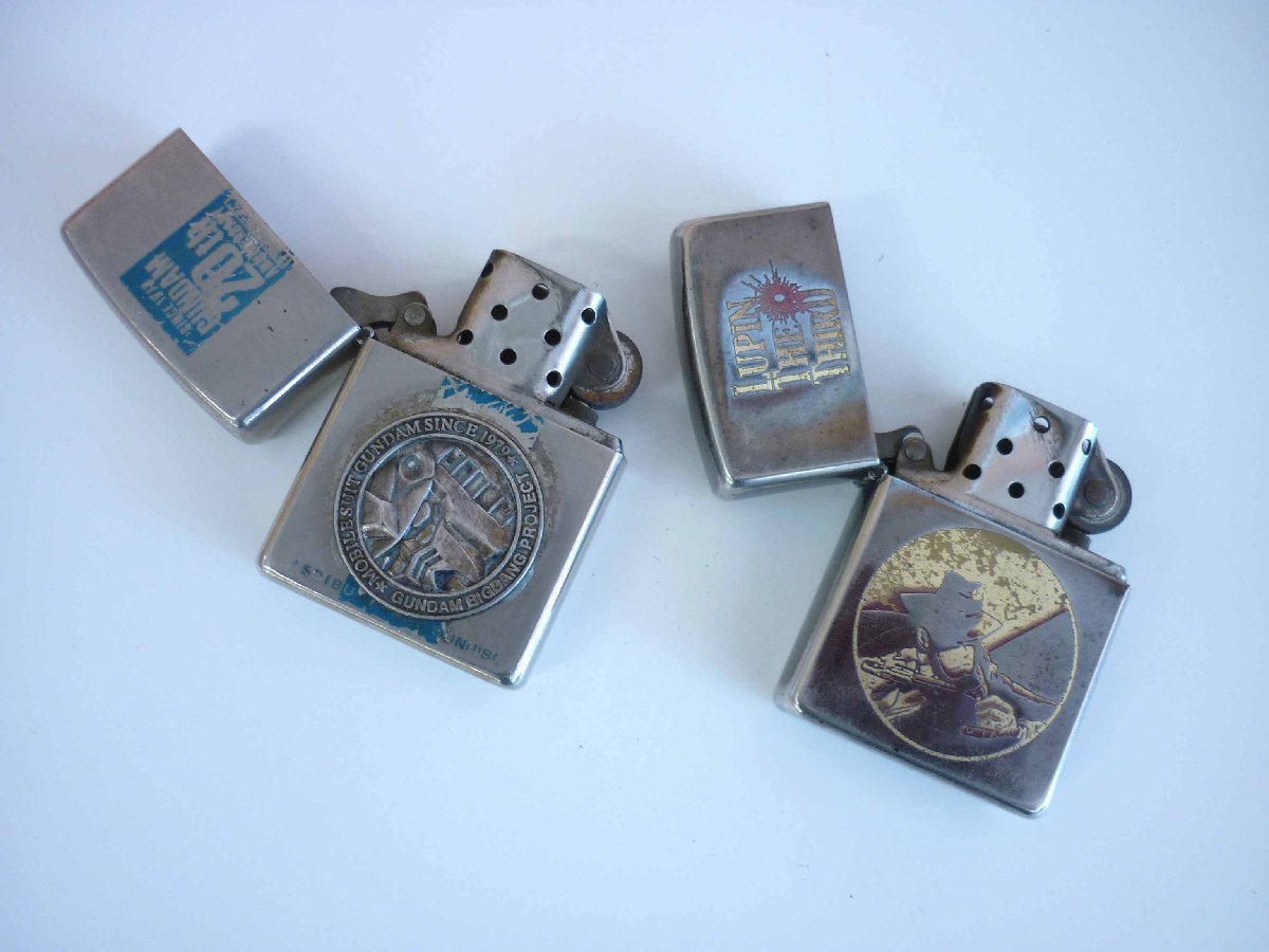 ZIPPO 現状渡し ガンダム ルパン ジャンク扱い ジッポライター 次元 ガンダム20th(アニメーション、ヒーロー)｜売買されたオークション情報、yahooの商品情報をアーカイブ公開 ...